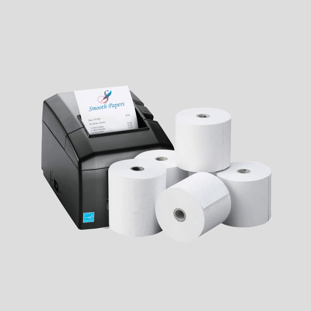 Buy Thermal Paper Till Rolls, PDQ Machine Rolls | Smooth Papers